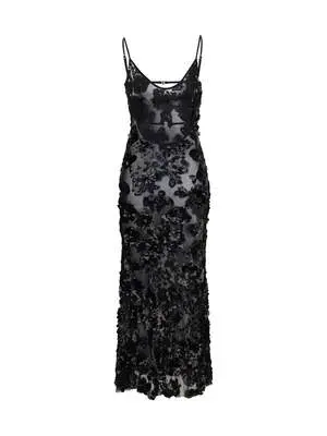 NISSA Long Sequin Dress