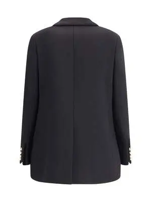BLAZÉ MILANO Resolute Everyday Blazer In Virgin Wool - Black