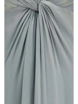 NISSA Long Crossover Dress