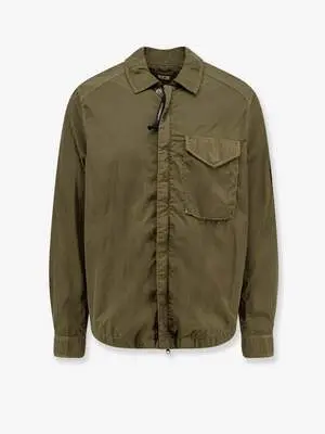 C.P. COMPANY Nylon Shirt Jacket With Lens Detail - Multicolor