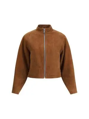 Alaïa Round Jacket - Brown