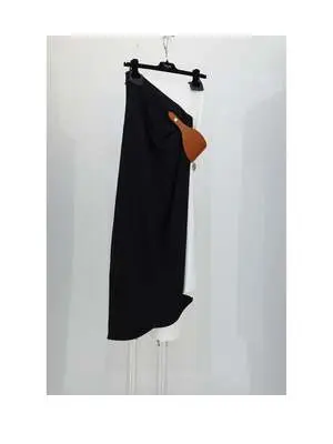 Celine Draped Skirt - Black