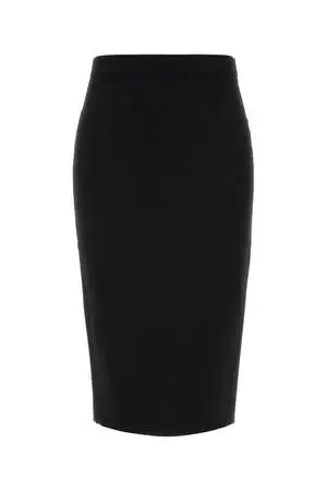 TOM FORD Stretch Viscose Blend Skirt - Black