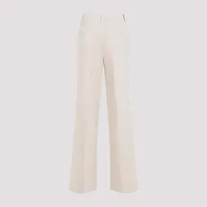 Peserico Wide Leg Cotton Twill Pants
