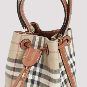 Burberry Drawsting Bucket Bag
