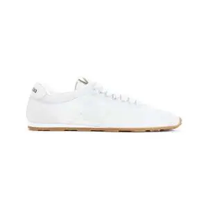 Miu Miu Lace Up Sneakers - White