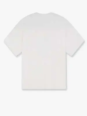 Dior White Cotton T-shirt With Embroidery - Multicolor