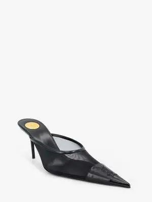 Saint Laurent Renee Mesh Pump With Cassandre Toe - Multicolor