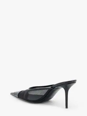 Saint Laurent Renee Mesh Pump With Cassandre Toe - Multicolor