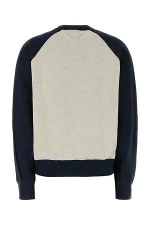Prada Two-tone Cotton Sweatshirt