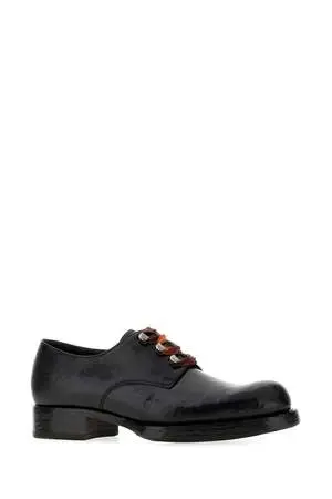 Prada Leather Lace-up Shoes