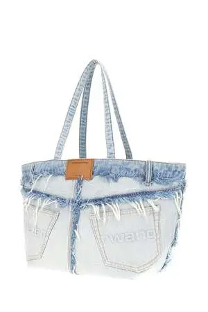 Alexander Wang Denim Shopper Bag - Multicolor