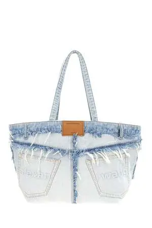 Alexander Wang ALEXANDER WANG Denim Shopper Bag Multicolor