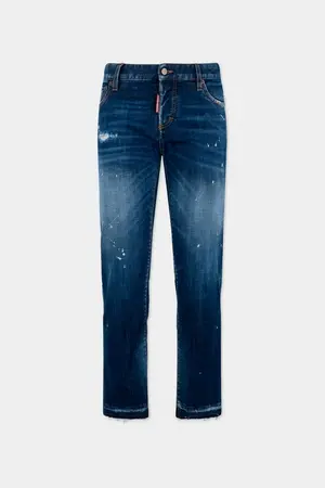 Dsquared2 Medium Wash Distressed Jeans