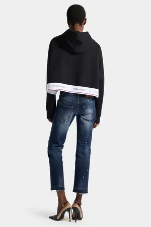 Dsquared2 Medium Wash Distressed Jeans