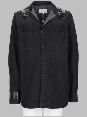 MAISON MARGIELA Camicia In Denim Taped