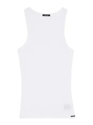 TOM FORD Logo Tank Top - White