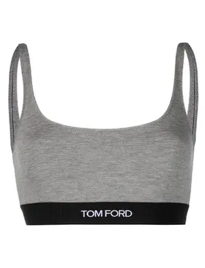 TOM FORD Bralette In Modal - Grey