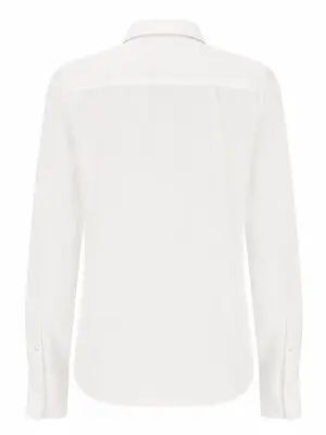 Brunello Cucinelli Camicia In Cotone - White