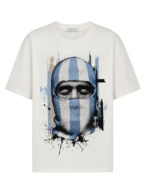 IH NOM UH NIT T-shirt D10s Limited Edition La Mano De Dios - White