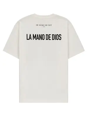 IH NOM UH NIT T-shirt D10s Limited Edition La Mano De Dios - White