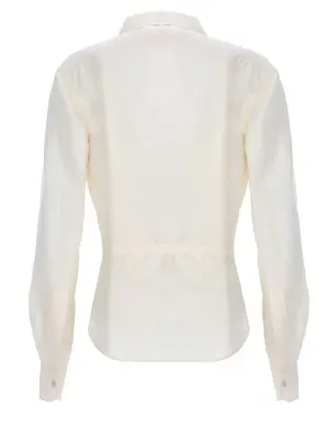MAISON MARGIELA Camicia In Seta E Cotone