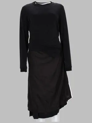 MAISON MARGIELA Abito Midi Con Drappeggio