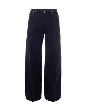 Sportmax Wide Leg Jeans - Blu Notte