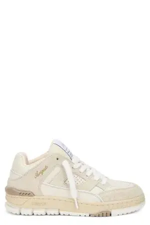 Axel Arigato Lo Fluffy Suede Low-top Sneakers With Embossed Detail