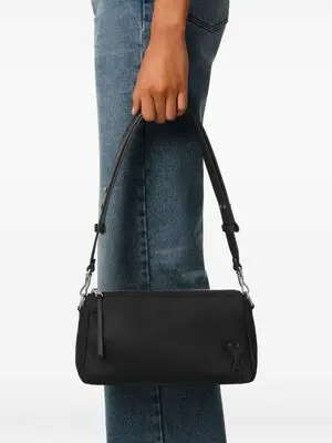 AMI Paris Nylon And Canvas Mini Bag