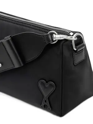 AMI Paris Nylon And Canvas Mini Bag