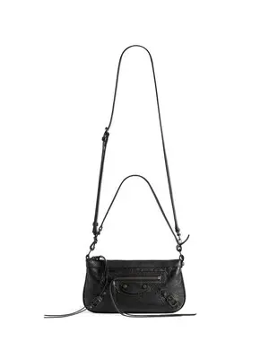 Balenciaga Le City Leather Mini Bag - Black