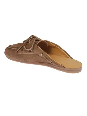POSA Boat Loafer Leather Mules