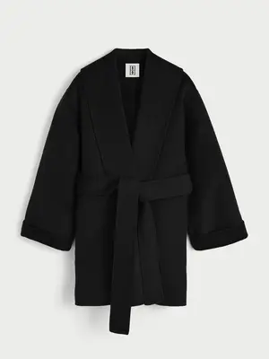 BY MALENE BIRGER Trinelle Wool Coat - Black