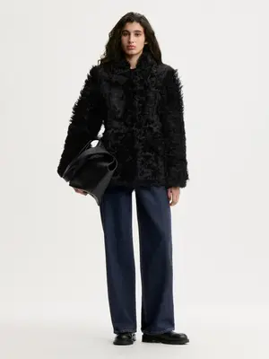 BY MALENE BIRGER Adeline Shearling Jacket