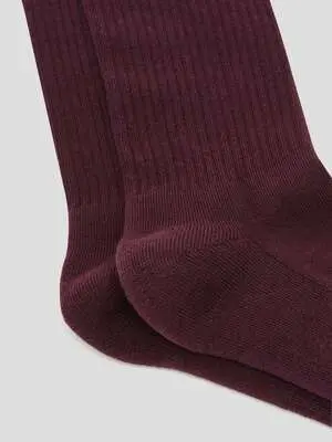 REISS Maxim Cotton-blend Ribbed Socks