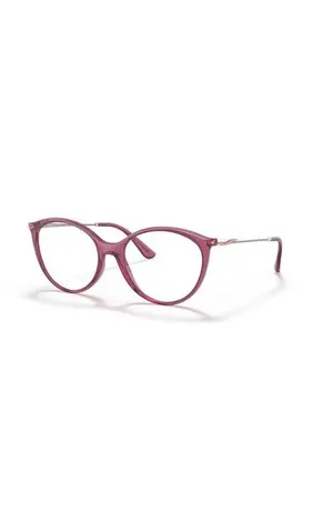 VOGUE EYEWEAR 53mm Oval Optical Glasses - Violet