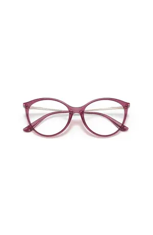 VOGUE EYEWEAR 53mm Oval Optical Glasses