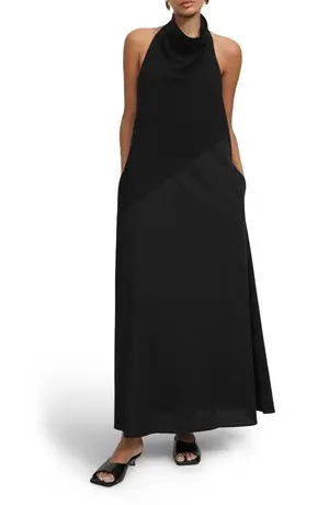 MARCELLA Denali Maxi Dress - Black