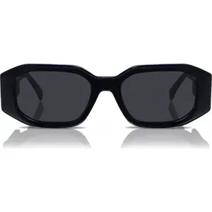 COSSINO Caroline 51mm Acetate Sunglasses - Black