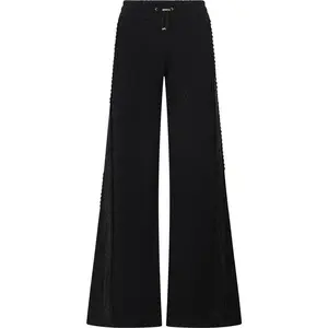 Philipp Plein Skater Fit Tracksuit Pants Strass Band - Black