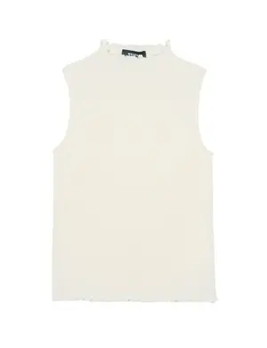 Whistles Textured Sleeveless Top