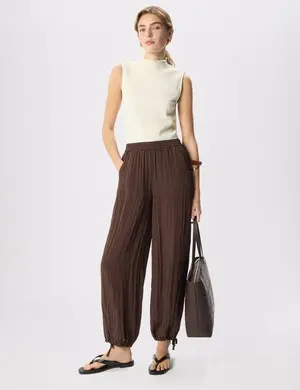 Whistles Textured Sleeveless Top