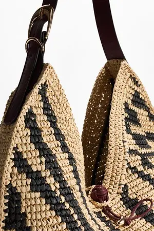 H&m Straw Shoulder Bag