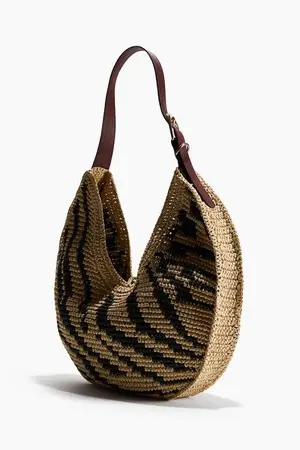 H&m Straw Shoulder Bag