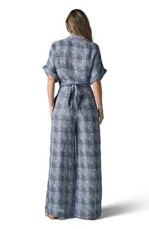 JBQ Oslo Pant 2.0 In Seaside Gauze