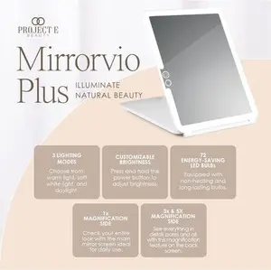 PROJECT E BEAUTY Mirrorvio+ Travel Vanity Mirror
