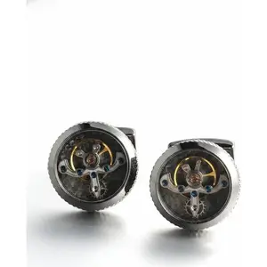 DEJI ENIOLA Horologist Mechanical Cufflinks - Grey