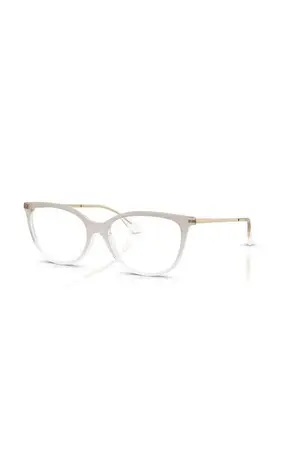 VOGUE EYEWEAR 52mm Oval Optical Glasses - Brown