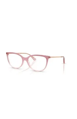 VOGUE EYEWEAR 52mm Oval Optical Glasses - Pink